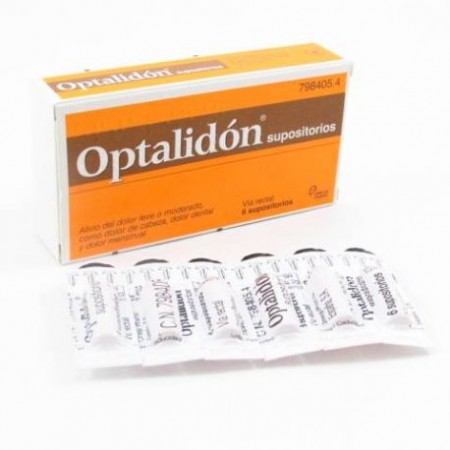 OPTALIDON 500/75 MG 6 SUPOSITORIOS