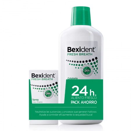 BEXIDENT FRESH BREATH PACK COLUTORIO 500 + SPRAY